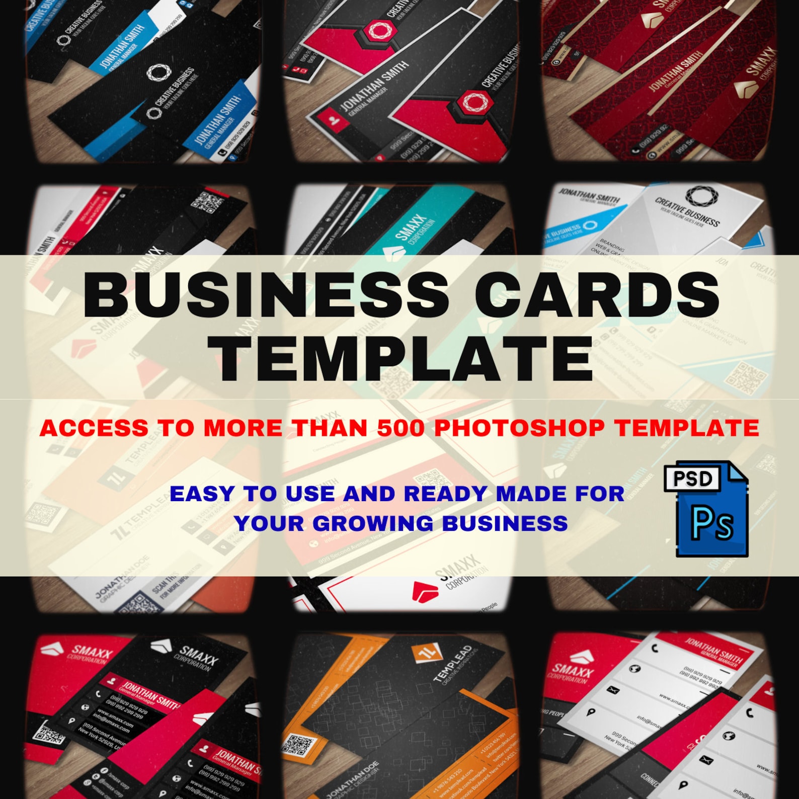 200+ Business Card Template, Photoshop Editable, Good for Printing ...