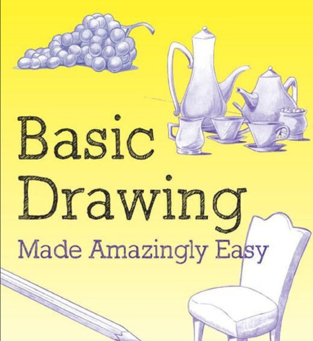 Basic Drawing Made Amazingly Easy (learning Material)500 Pages - Etsy