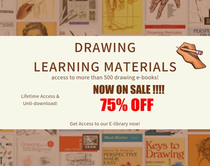 Basic Drawing Made Amazingly Easy (learning Material)500 Pages - Etsy Canada