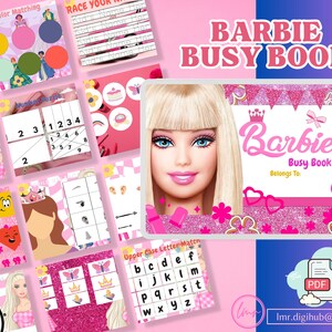Barbie Busy Book PDF Editable Files Ready-to-download - Etsy UK