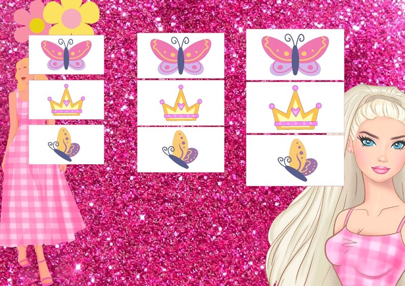 Barbie Busy Book PDF Editable Files Ready-to-download - Etsy UK