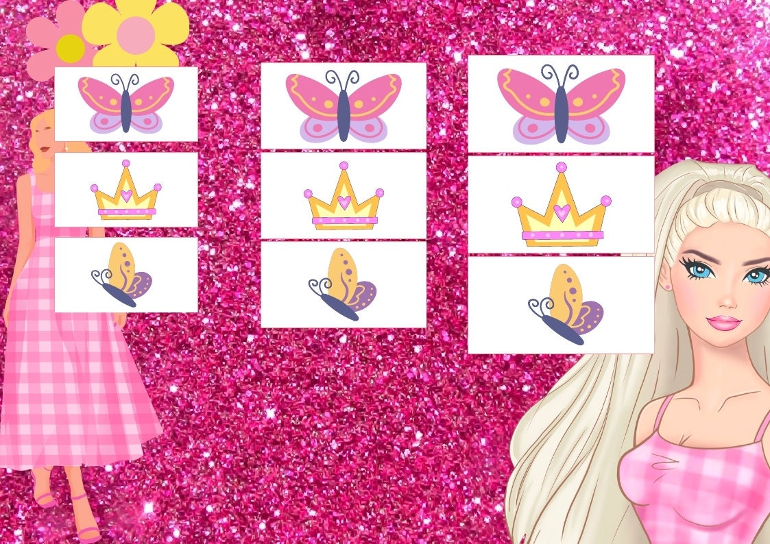 Barbie Busy Book PDF Editable Files Ready-to-download - Etsy UK