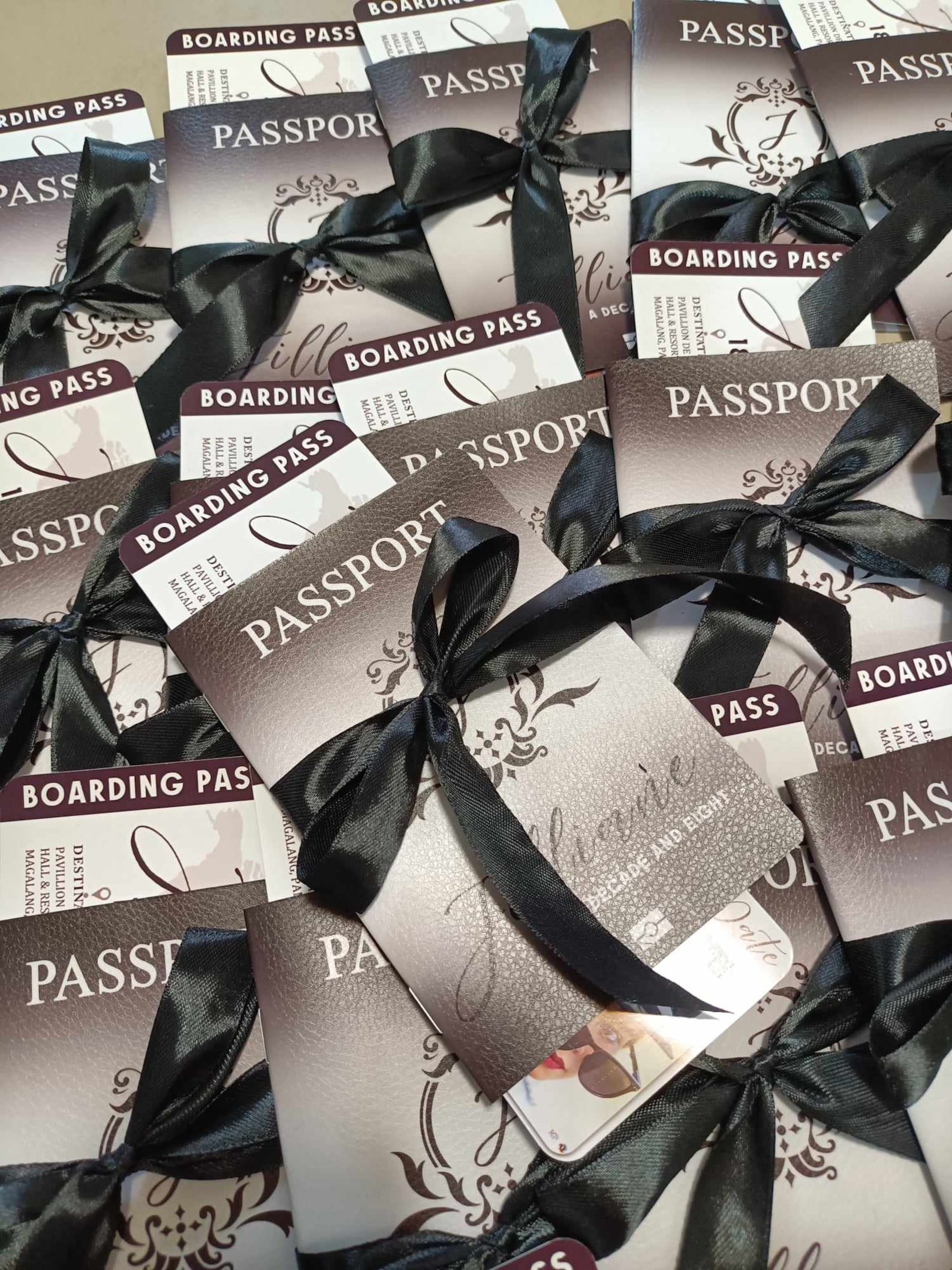 Passport Invitation Canva Template - Your Ticket to a Stylish Event ...