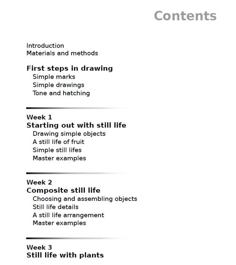 6-weeks Drawing Course - Etsy