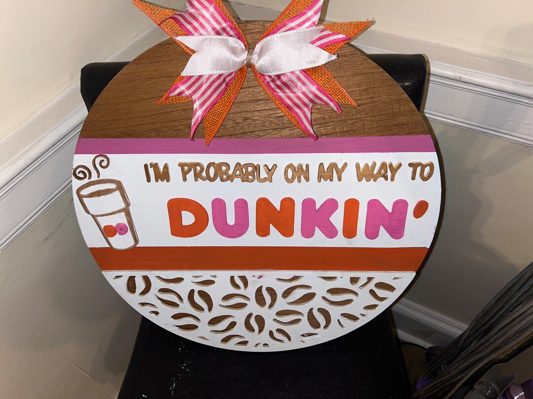 Dunkin Sign - Etsy