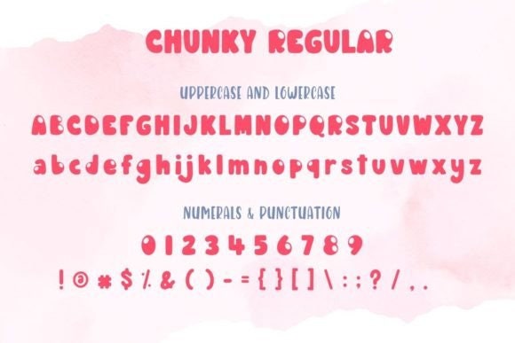 Chunky Font, Bold Font, Classic Font, Script Font, Vintage Font ...