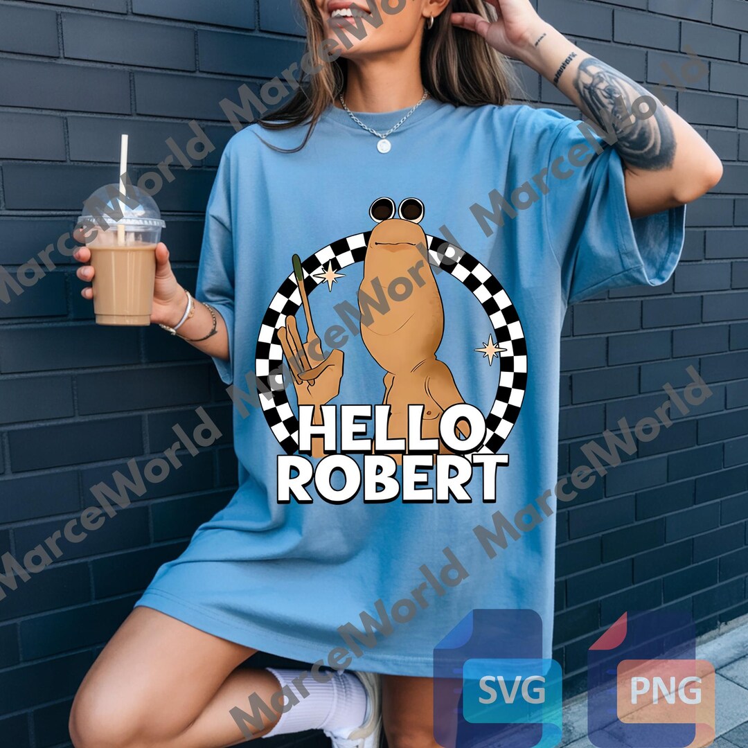 Hello Robert Marcus the Worm PNG, Funny Ugh James SVG, Love on the ...