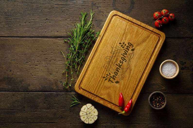 Thanksgiving Cutting Board, Personalized Thanksgiving Decor ...