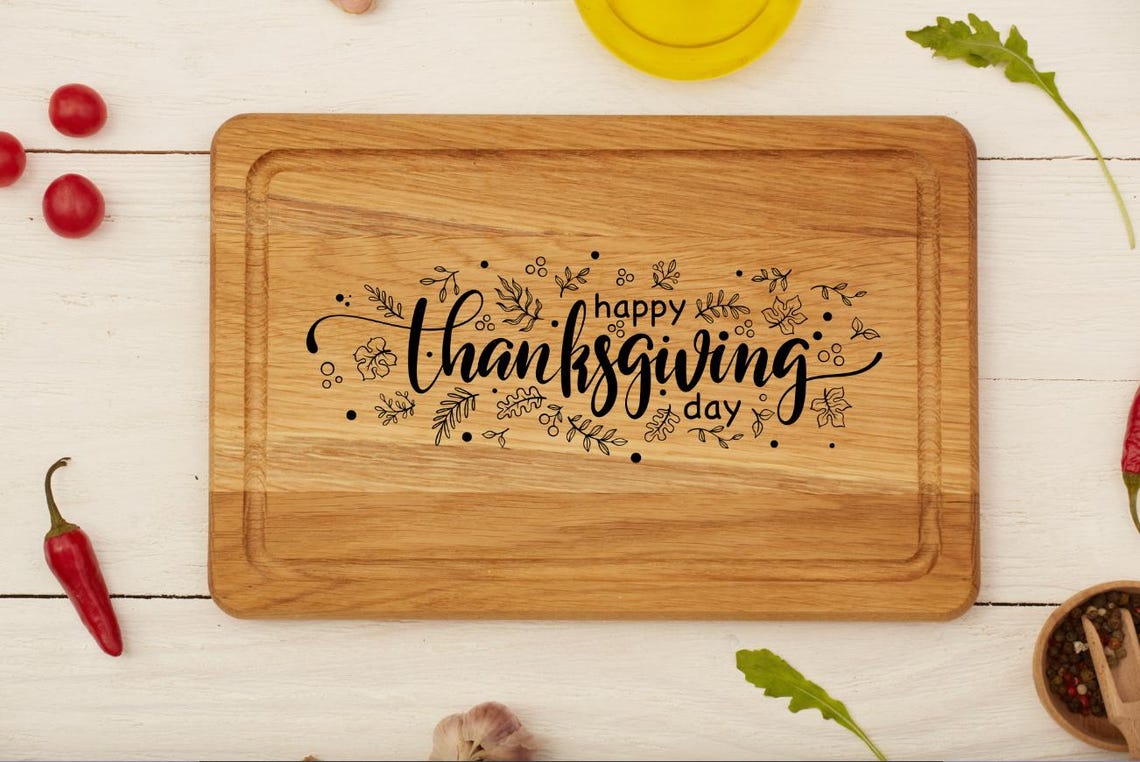 Personalized Thanksgiving Cutting Board, Housewarming Gift - Etsy