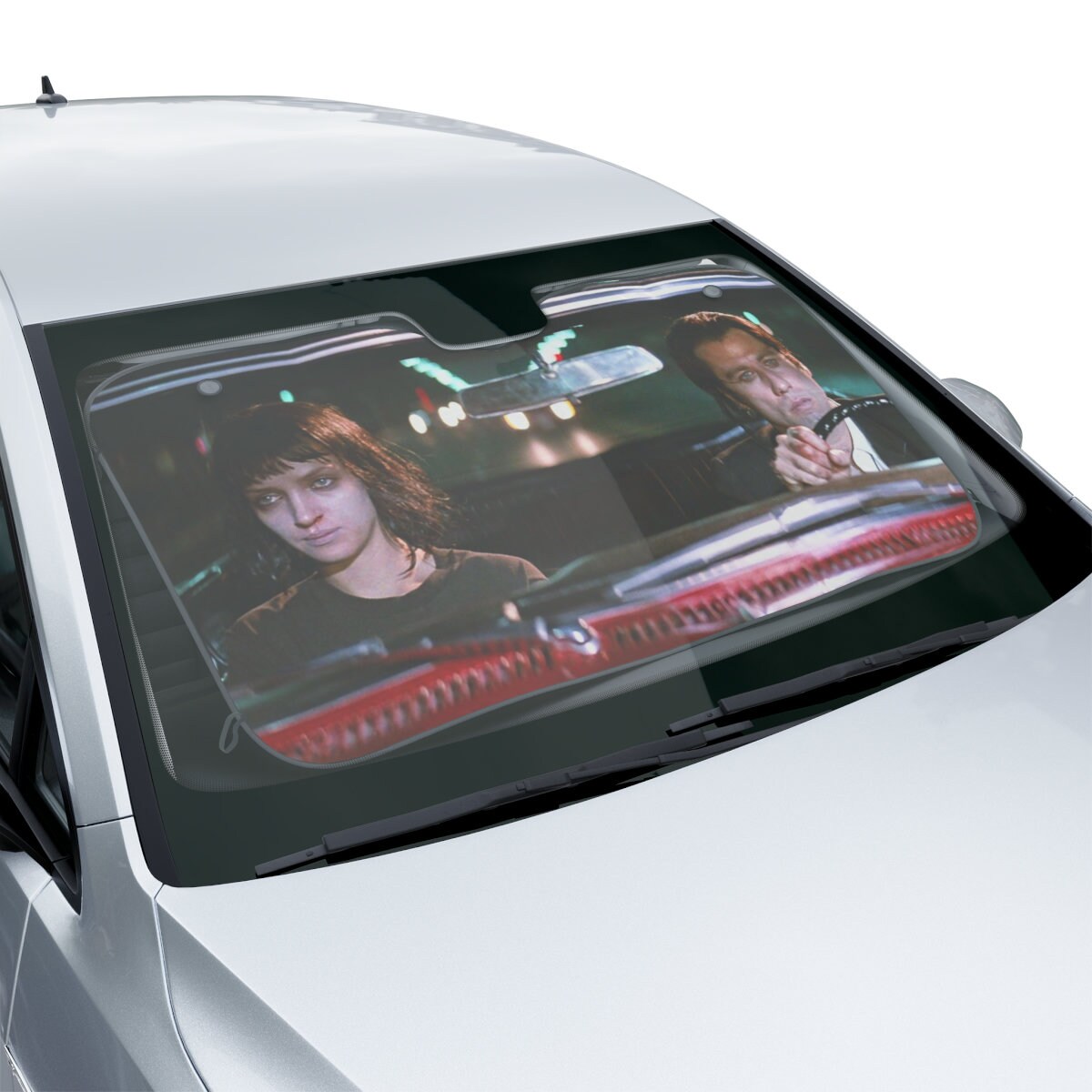 Tarantino Pulp Fiction Car Sun Shade, Cinematic Auto UV Protector ...