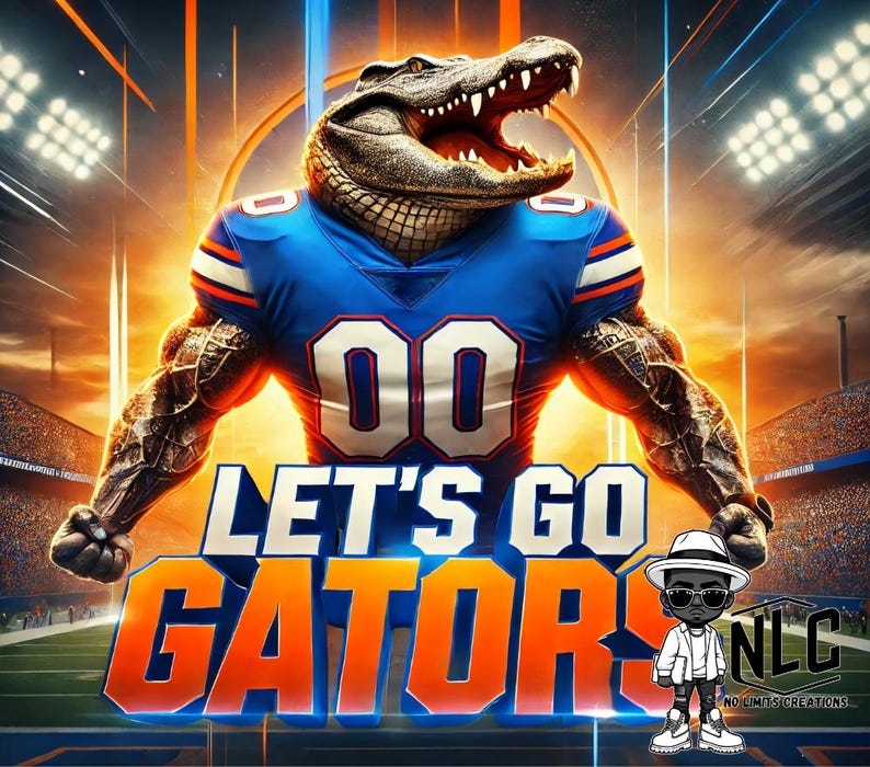 Gators let's Go Gators 20oz Tumbler Wrap Digital File - Etsy