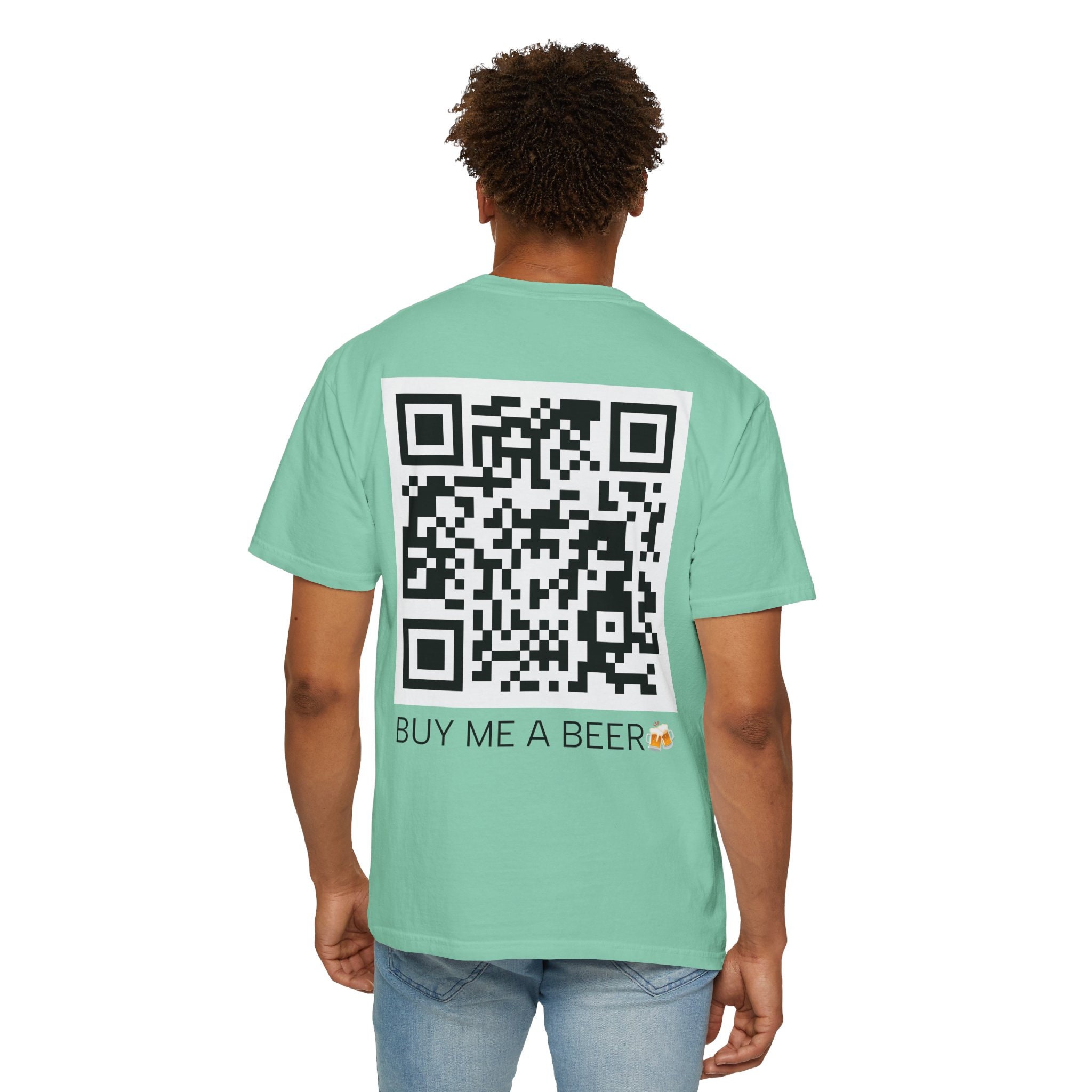 Custom QR CODE Shirt, Custom Shirt, Custom Qr Code to Your Venmo, Good ...