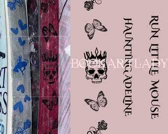 Digital File Reckless Stencil for DIY Book Sprayed Edges - Etsy