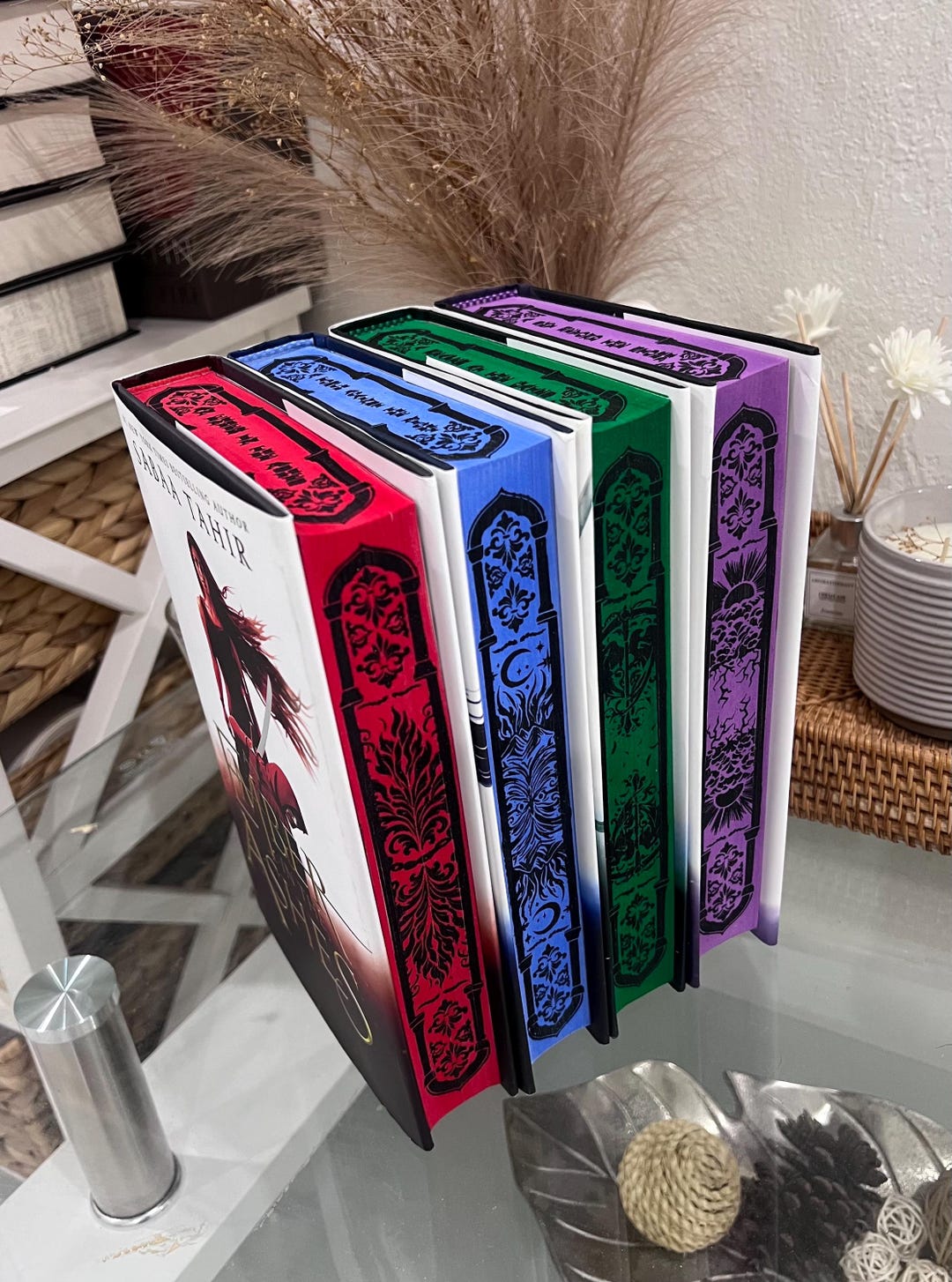 An Ember in the Ashes Book Set | Sabaa Tahir | Painted Edges | Bookish ...