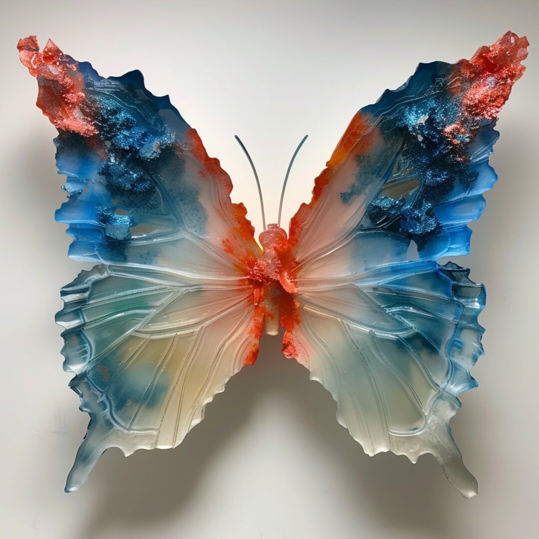 Gossamer Resin Butterfly Sculptures - Etsy