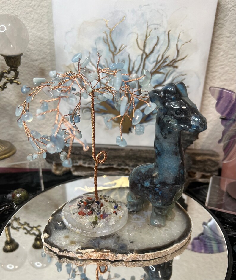Cutie Rare Trolleite Giraffe With a Beautiful Slab and Aquamarine Money ...