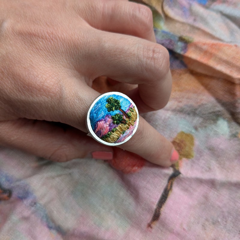 Landscape Ring - Etsy