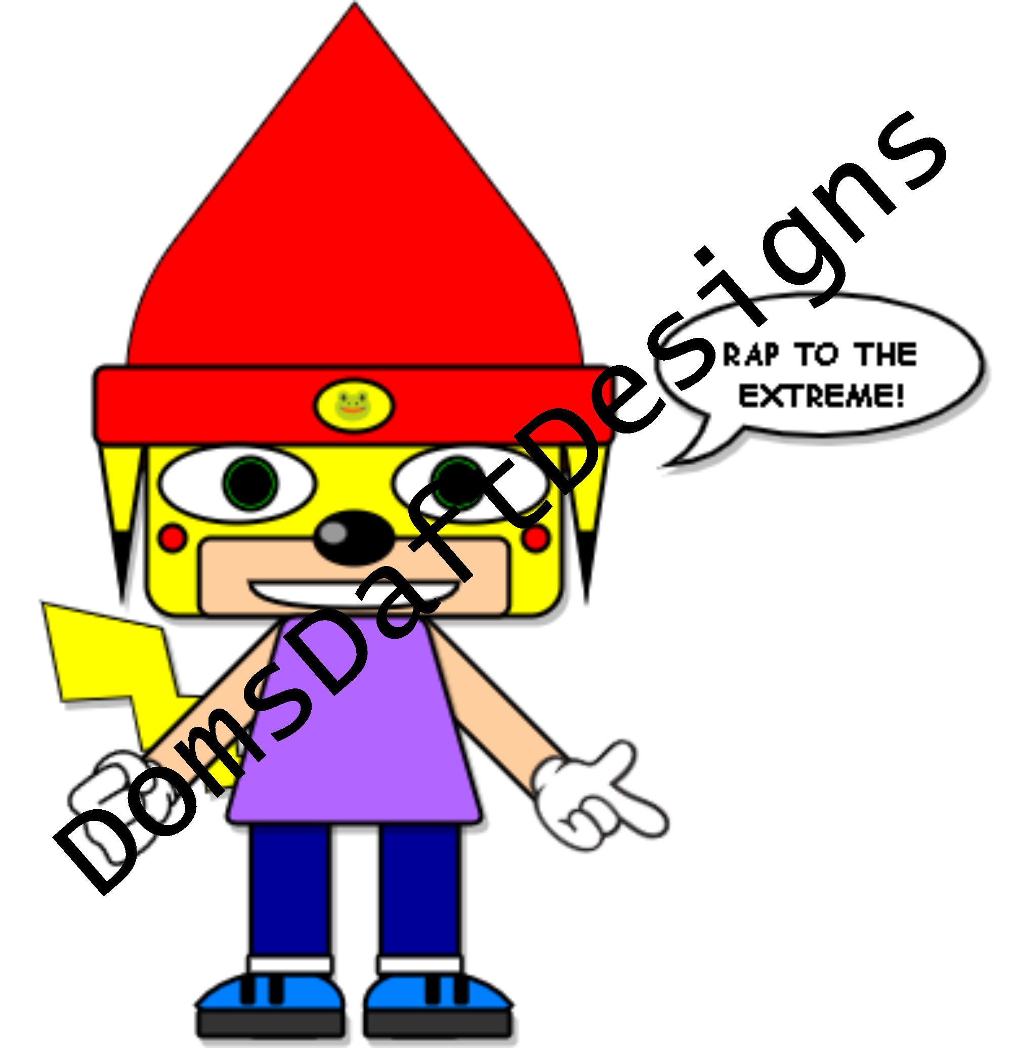 Chris Chan Inspired Sonichu/parappa the Rappa Combo OC parappichu - Etsy