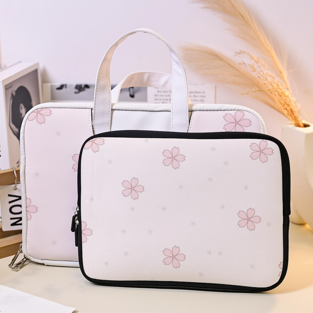 Oriental Cherry Laptop Sleeve,laptop Case,leather Laptop Sleeve,ipad ...