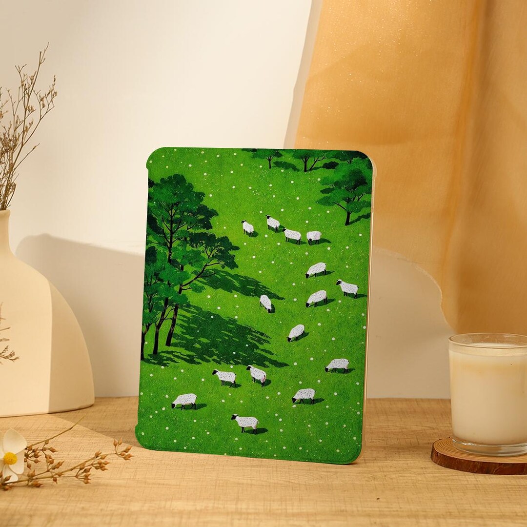 Sheep in Meadow iPad Case,ipad Air Case for 13"/11"ipad Pro 2024,13 ...
