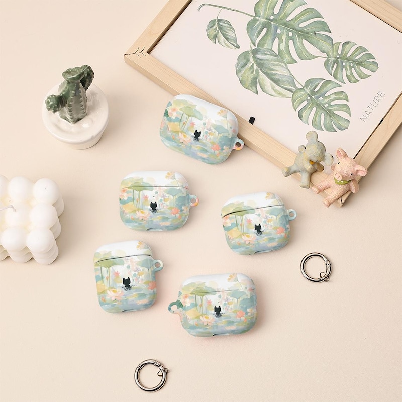 AirPod 4 Case Anime Cat - Etsy UK