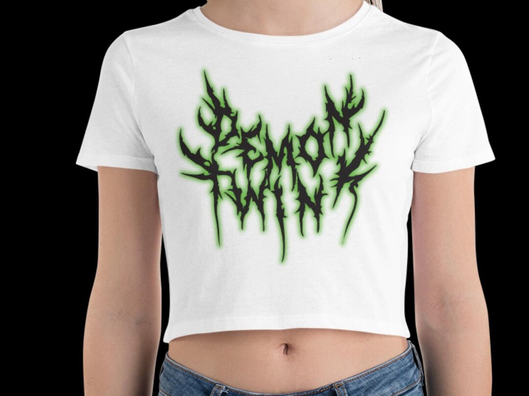 Demon Twink Crop Top Etsy
