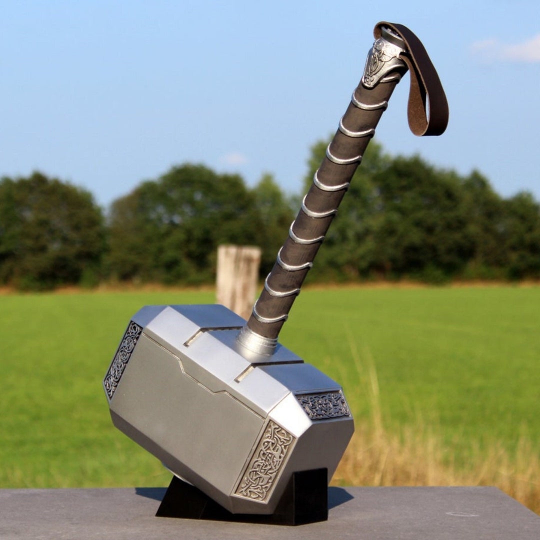 Thor Hammer Mjolnir 3D STL File Intricate Digital Download for Cosplay and Prop Making, Perfect ...