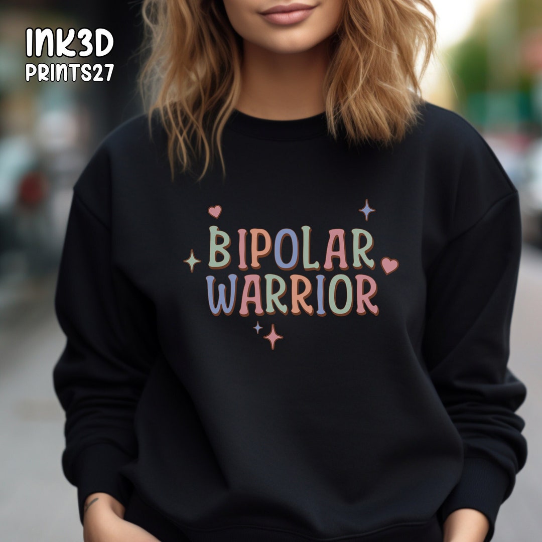 Bipolar Warrior Png, Bipolar Warrior Shirt, Bipolar Disorder Shirt ...