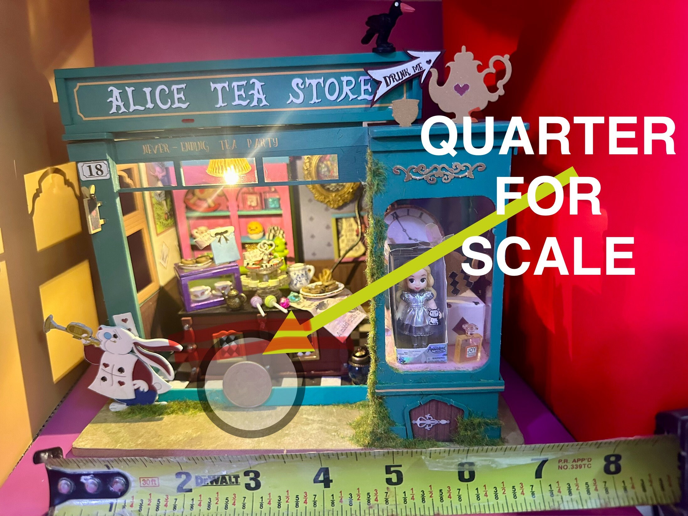 Mini Alice in Wonderland - Etsy