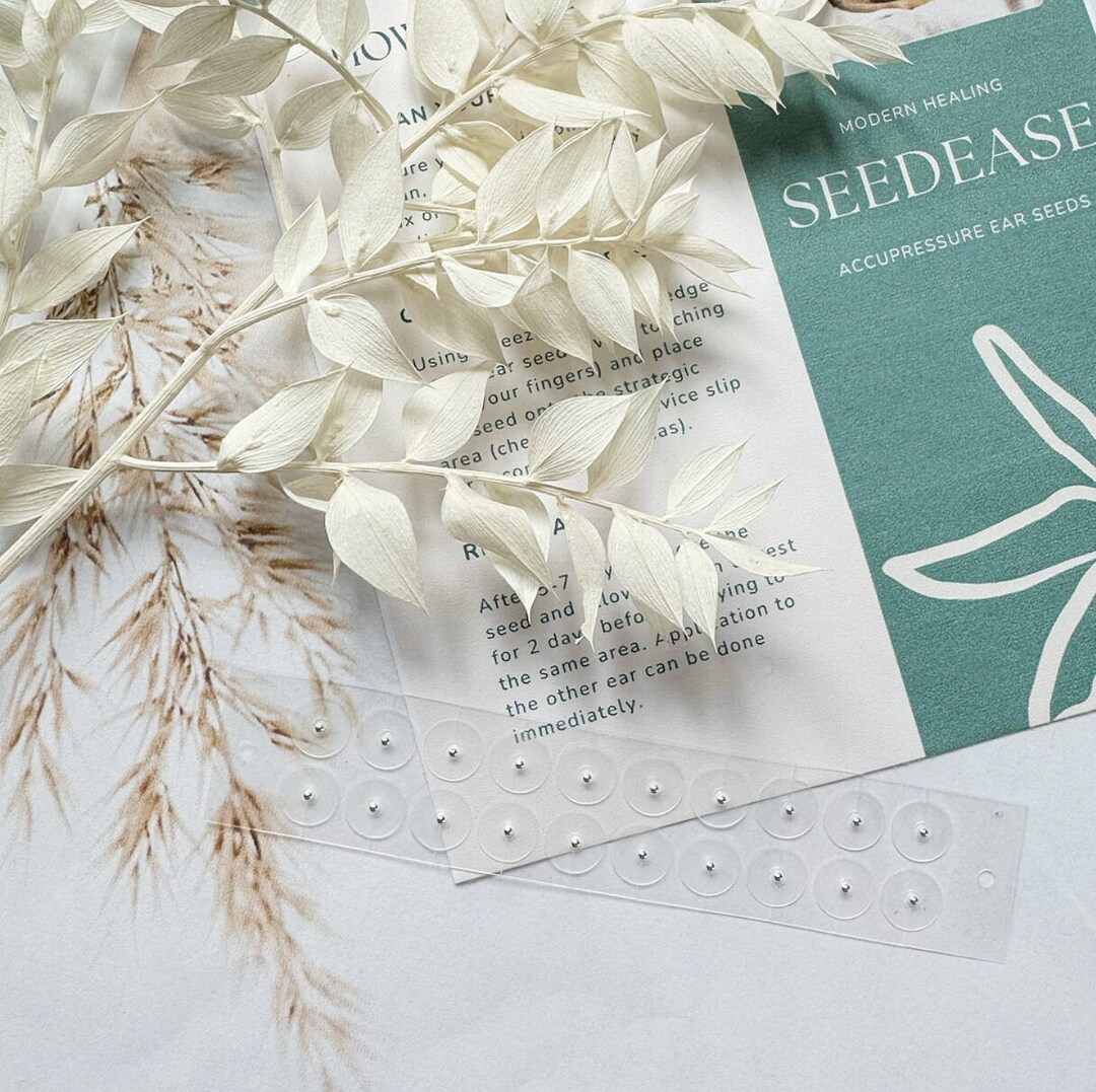 Ear Seeds | Manage Anxiety Stress | Wellness Acupressure | Gold ...