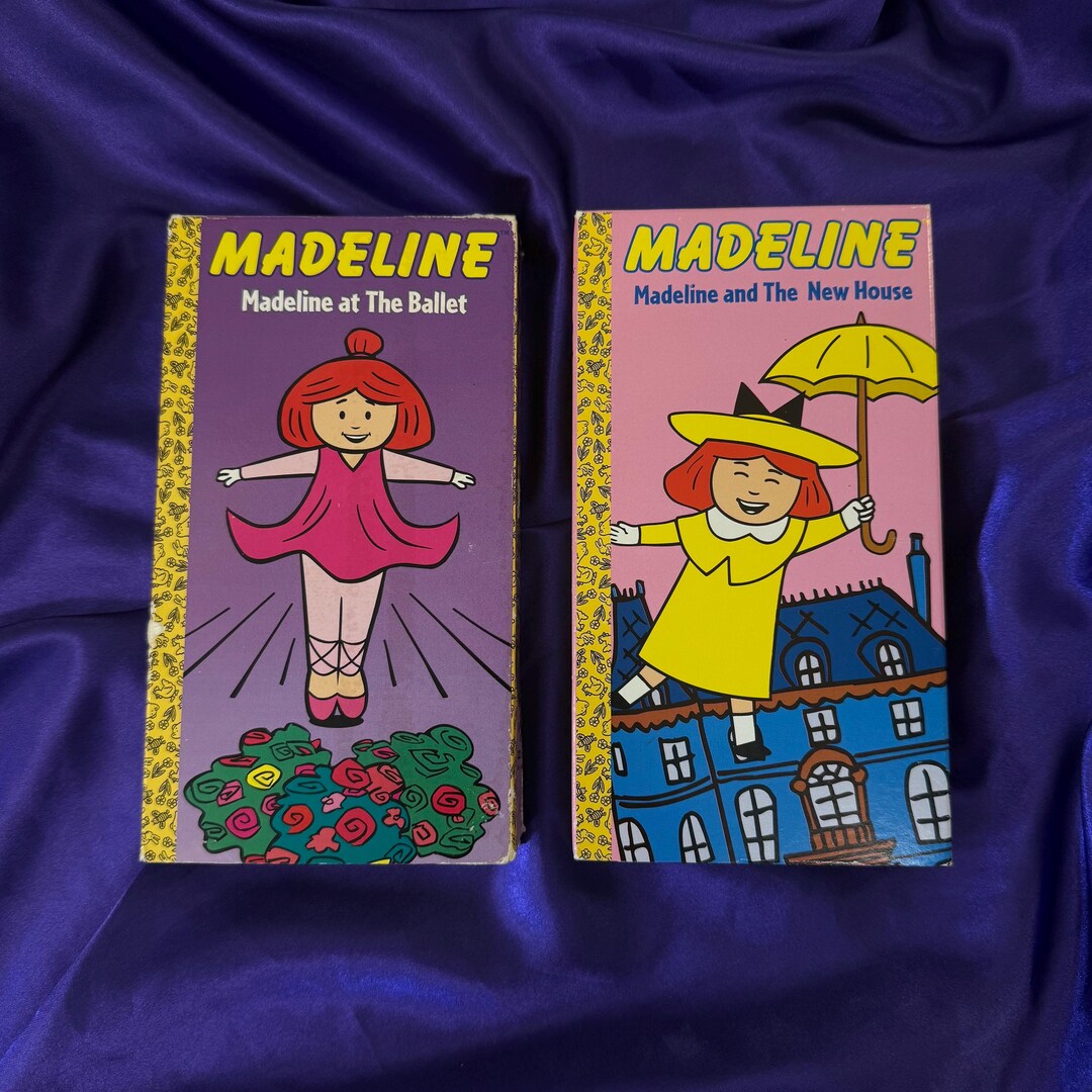 LOT OF 2 1993 Madeline VHS Tapes - Etsy