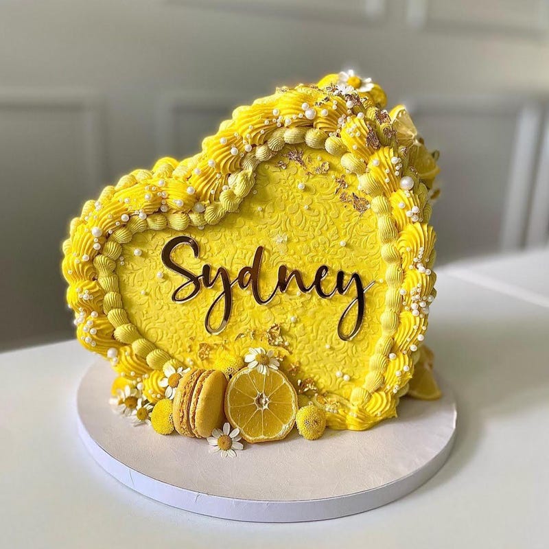 Name Plate for Cake - Etsy