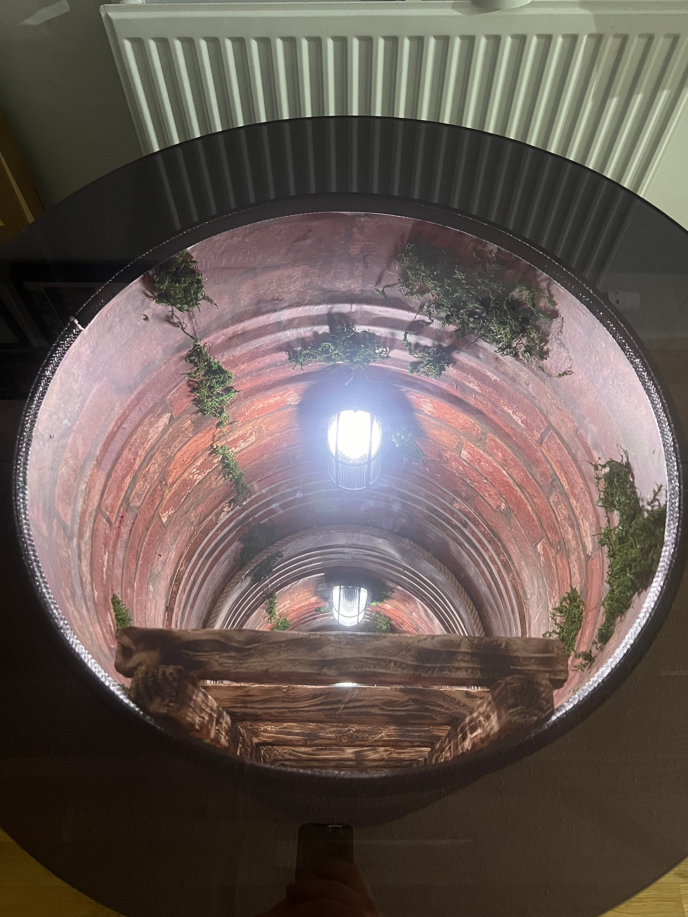 Infinity Oil Drum Table With Ladder - Etsy