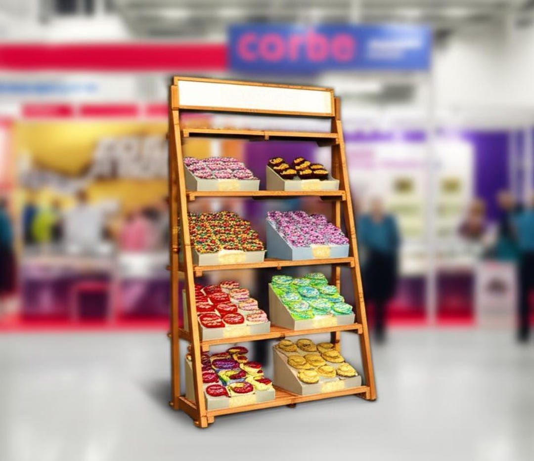 Modular Display Stand – Digital Download Plans | Fair Booth Shelf ...