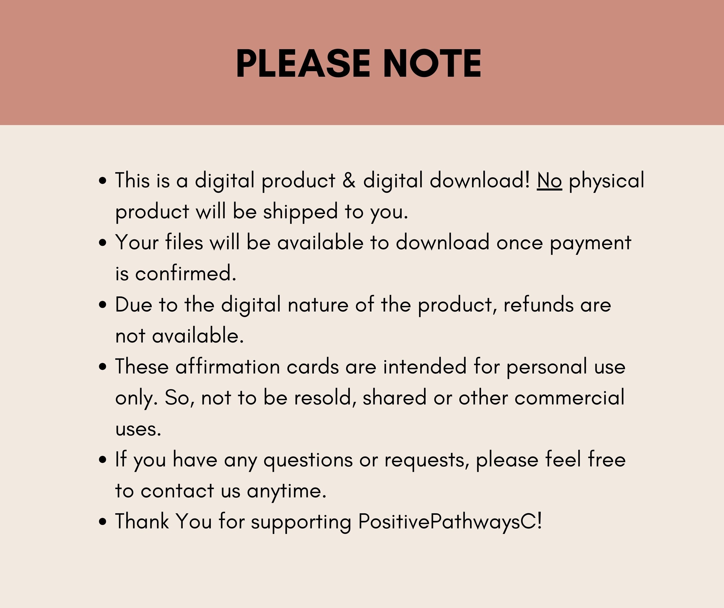 Positive Affirmation Cards, Positive Mindset Kit, Personal Growth Set ...