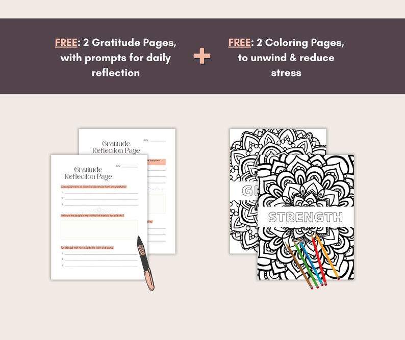 Body Image Printable Cards, Daily Affirmations Body Positivity With ...