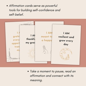 Positive Printable Affirmation Cards, Self Love Printables Affirmations ...
