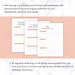 Self-reflection Gratitude Journal Adults Printable Sheet, Daily Self ...