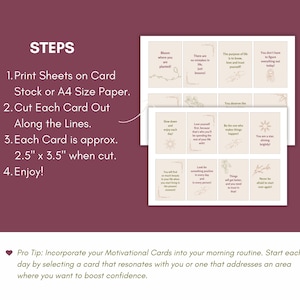 Motivational Printable Cards, Encouraging Quote Cards, Encouragement ...