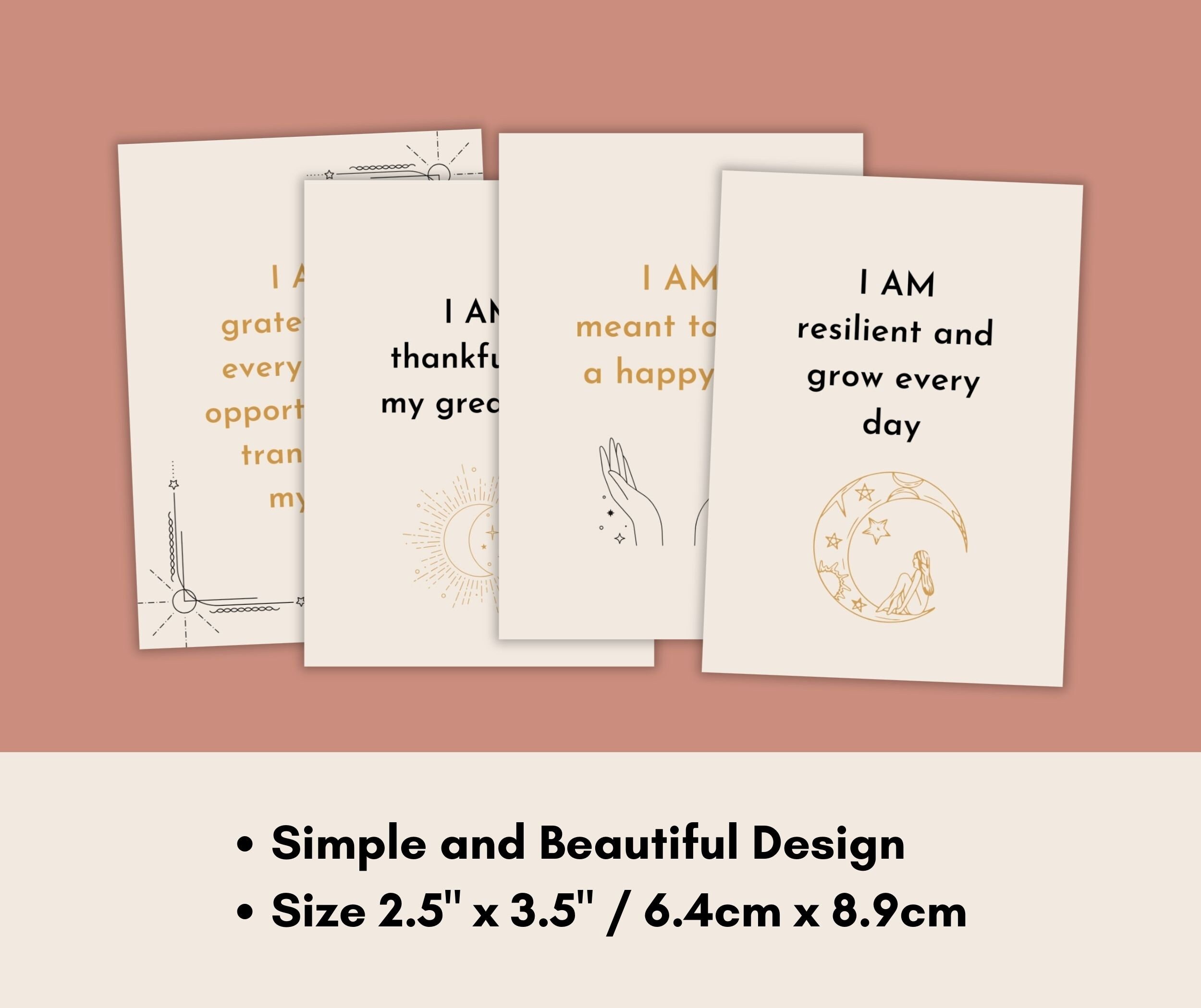 Positive Printable Affirmation Cards, Self Love Printables Affirmations ...