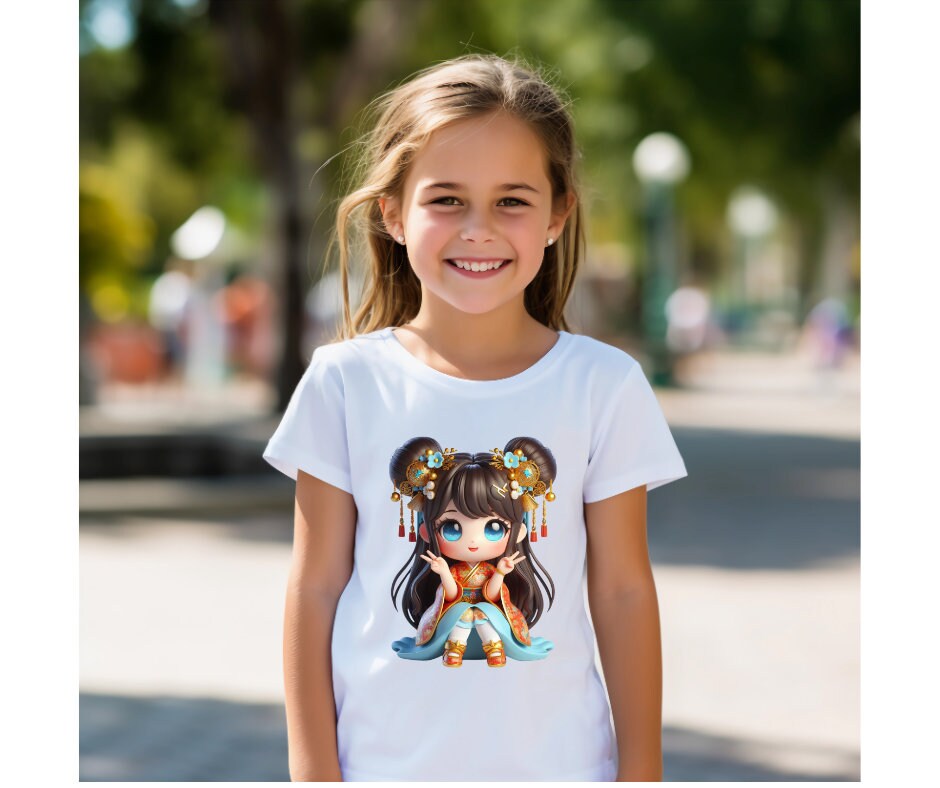 Mulan Kawaii Clipart Collection 20 Charming Princess Pngs for Party and ...