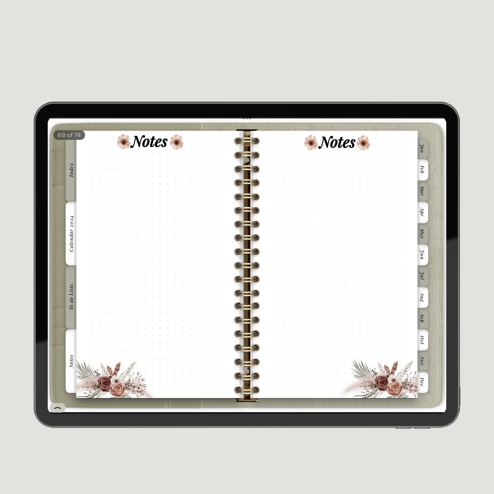 2024 Floral Planner - Etsy