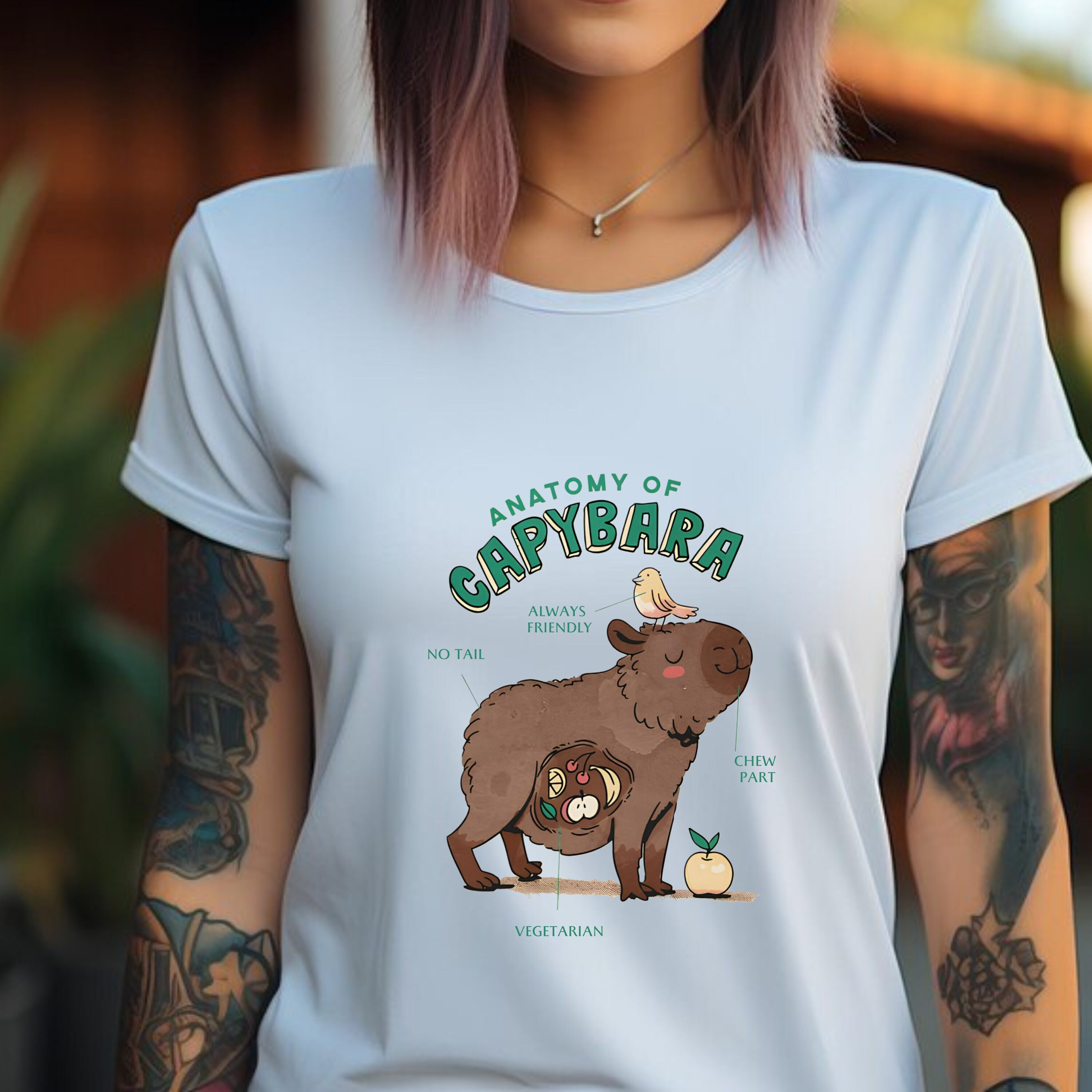 ANATOMY of CAPYBARA Shirt Funny Capybara Shirt, Meme Shirt, Capybara ...
