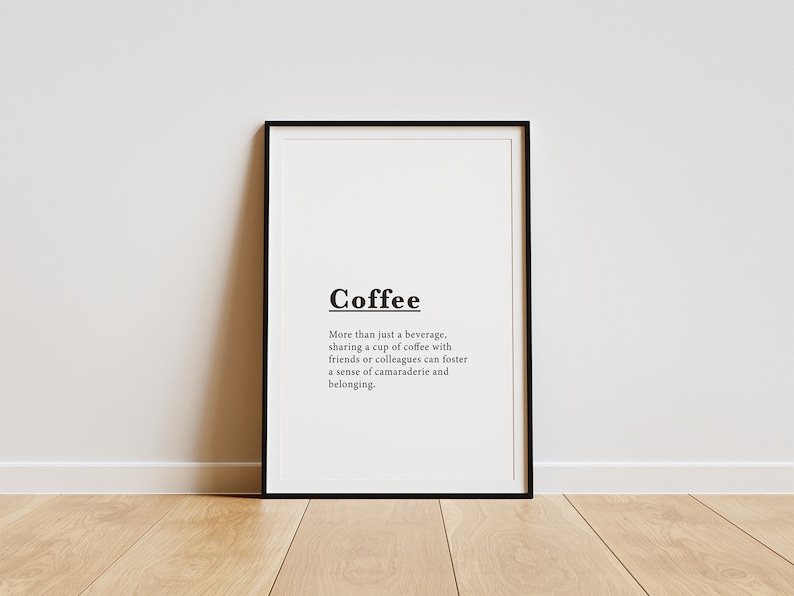 Coffee Poster, Coffee Poster Collection, the Coffee Poster Print ...