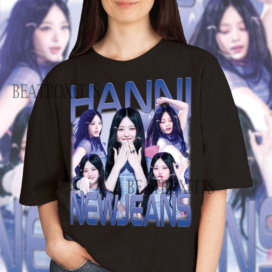 Hanni Kpop Shirt, Hanni ETA Kpop Sweatshirt, Hanni Newjeans Vintage ...