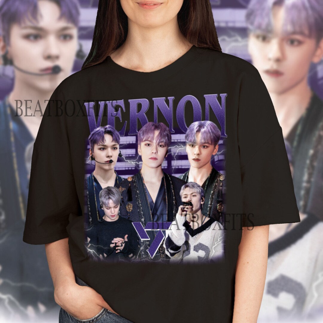 Vernon Kpop Shirt, Vernon Seventeen Kpop Sweatshirt, Choi Hansol SVT ...