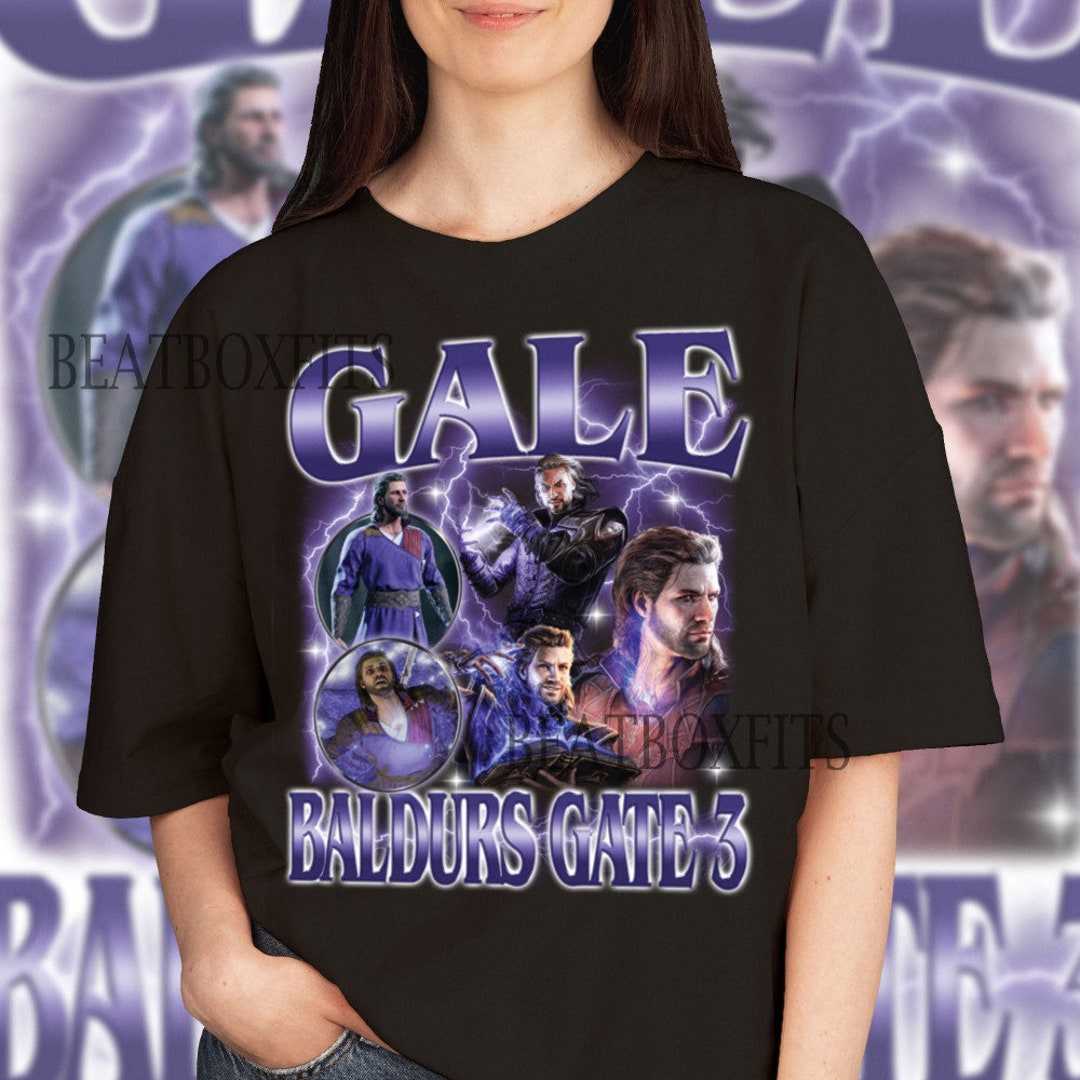 Limited Gale Baldurs Gate 3 Vintage T-shirt, Gift for Women and Man ...