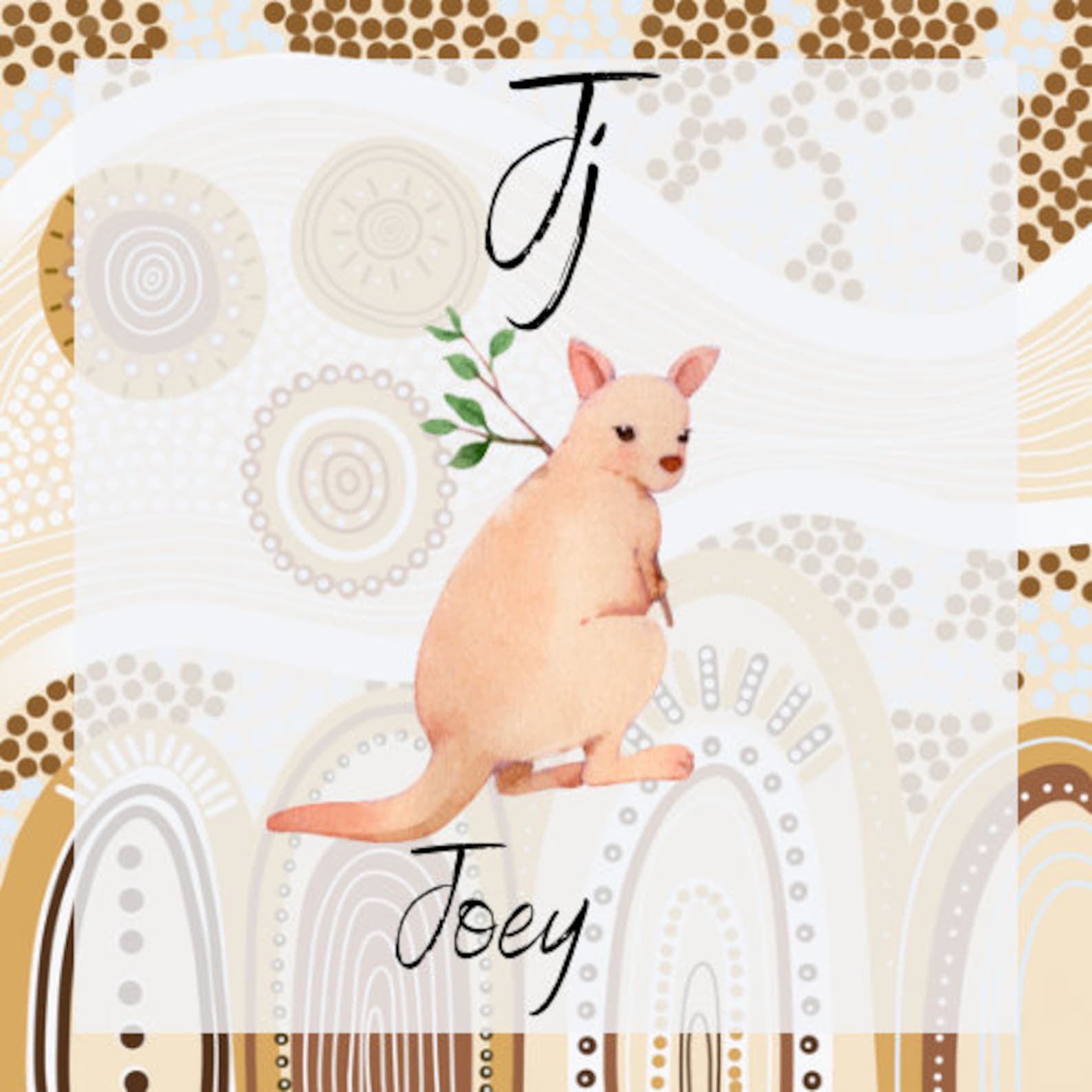 Aboriginal Classroom Alphabet Posters - Etsy Australia