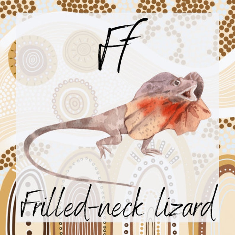 Aboriginal Classroom Alphabet Posters - Etsy Australia