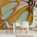 Butterfly Wallpaper, Butterfly Wing Wall Mural for Hotel Decor or ...